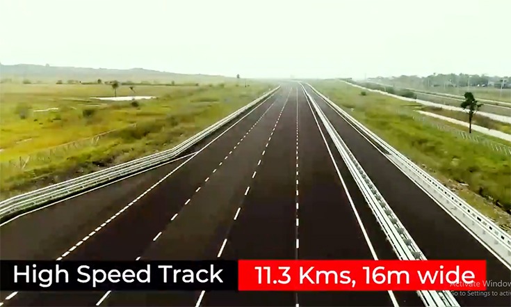 Asia’s longest high-speed track for automobiles inaugurated in Indore ...